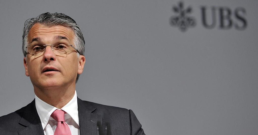 Swiss Re chairman Sergio Ermotti takes the helm at UBS | News | Global ...